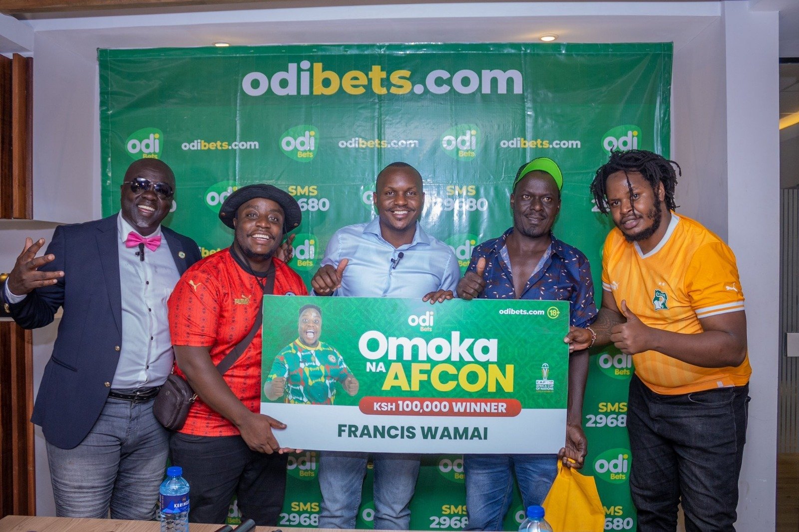 Odibets Awards 10 Omoka na AFCON Winners